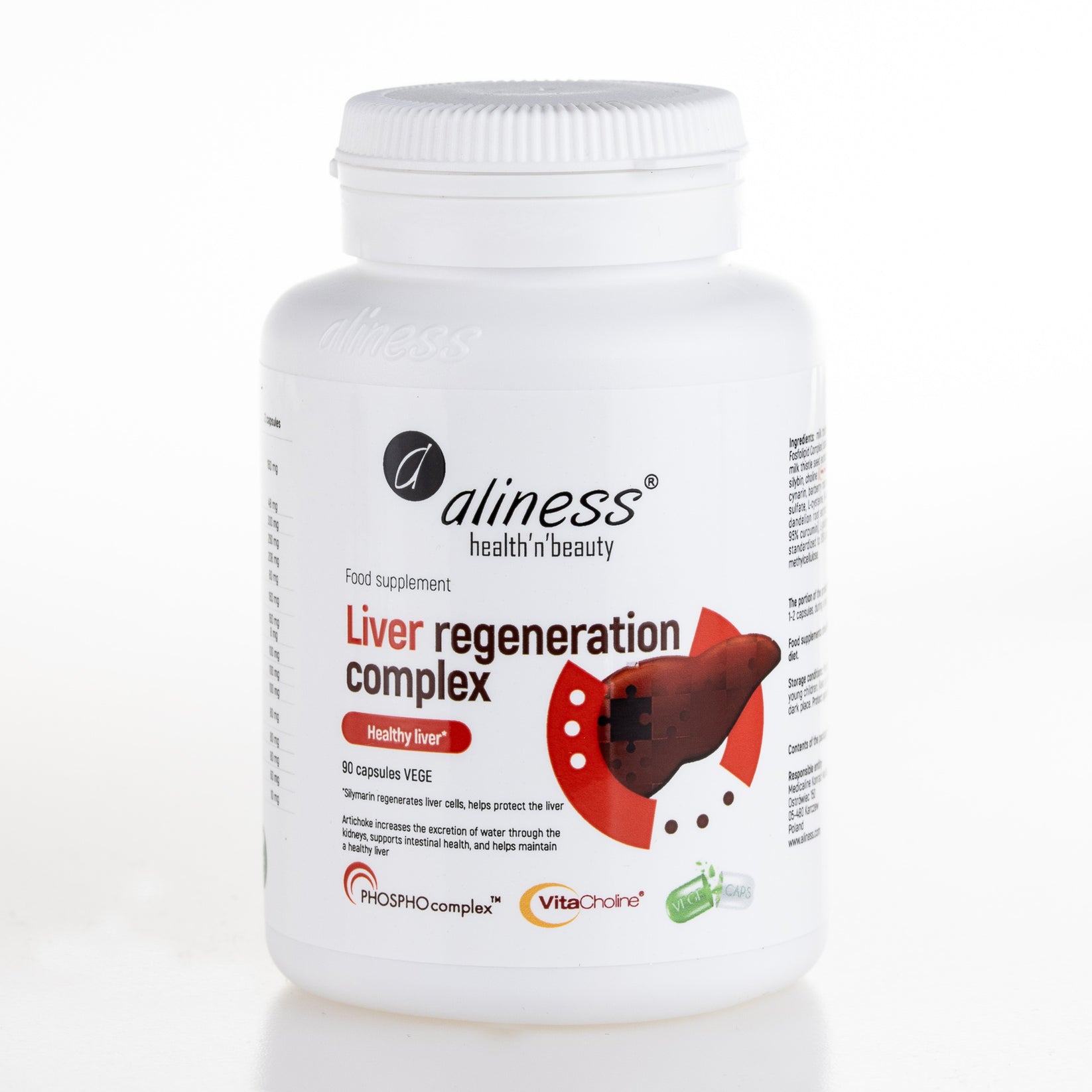 Liver Regeneration Complex, 90 vegan capsules. Liver Support Supplement ...