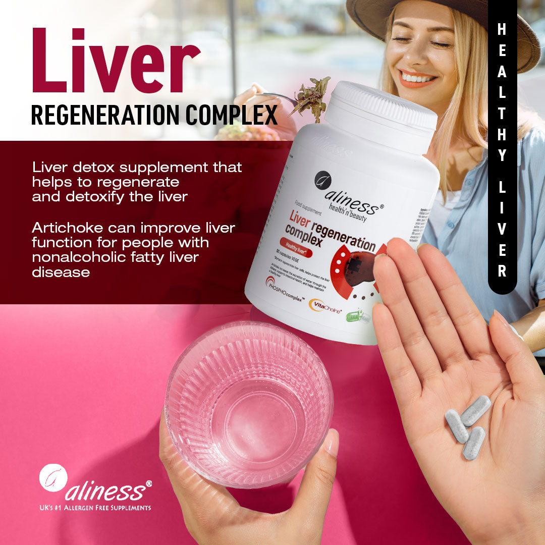 Liver Regeneration Complex, 90 vegan capsules. Liver Support Supplement ...