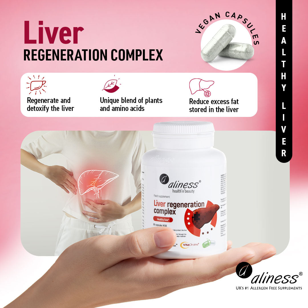 Liver Regeneration Complex, 90 vegan capsules. Liver Support Supplement ...